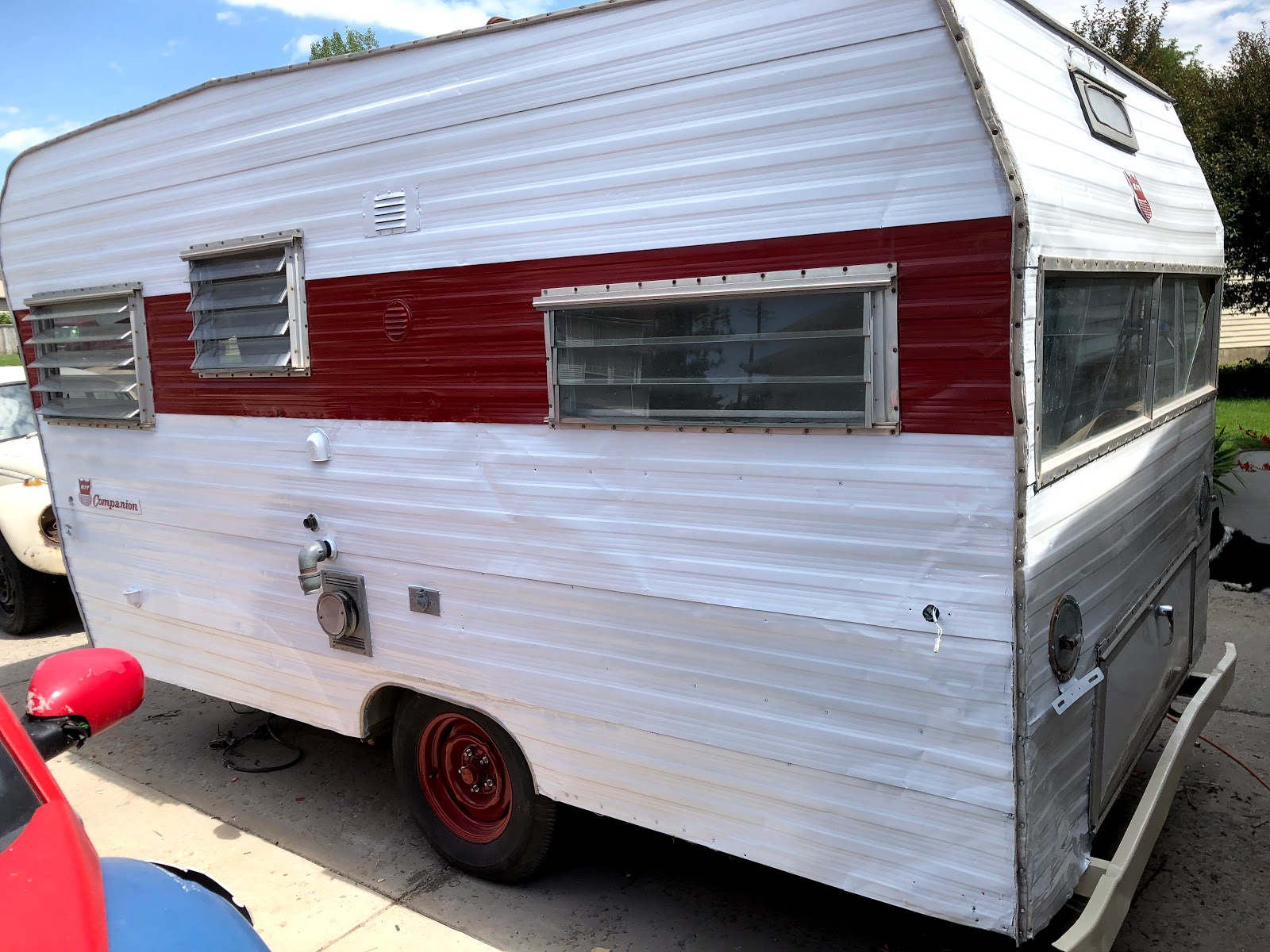 Rare 1969 Kit Companion Travel Trailer Camper