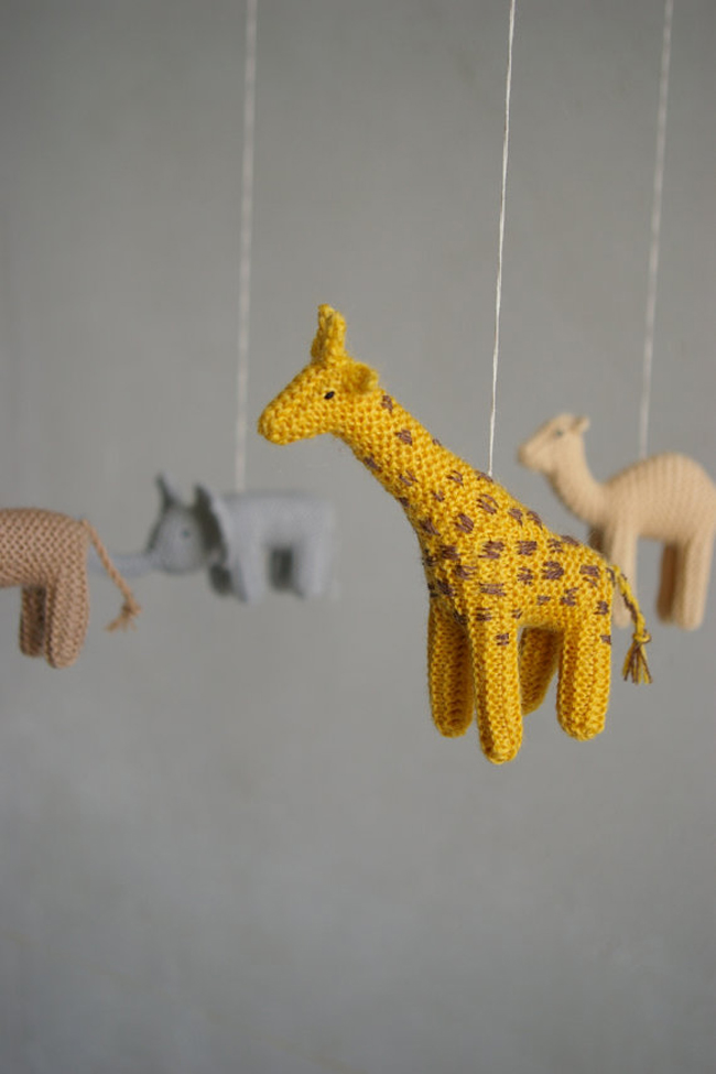 Because It's Awesome: Loving Lately // Knitted Mobiles