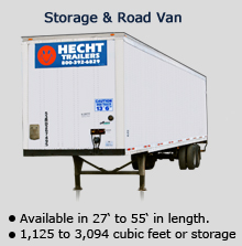 Self-Moving New Jersey: ON-SITE STORAGE BY HECHT TRAILERS