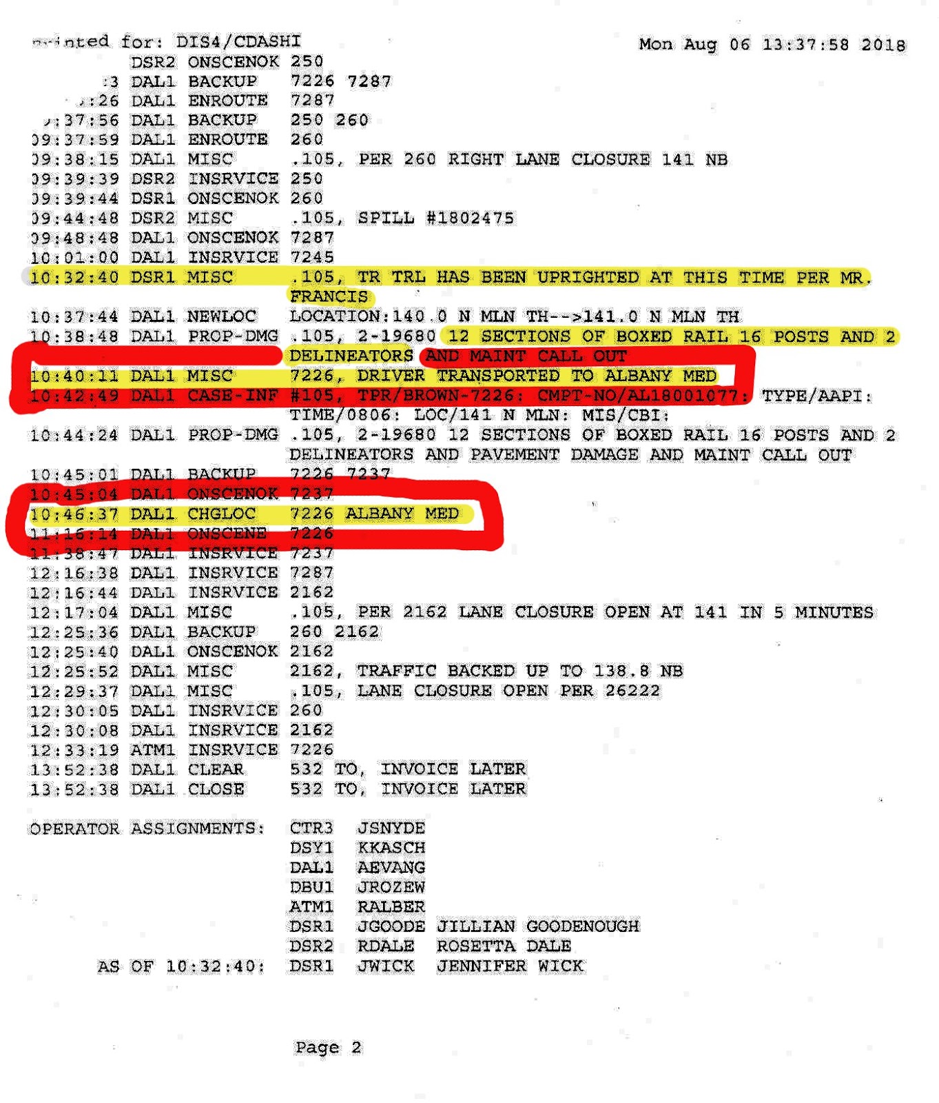 BillHustonBlog: New investigation: 6/2/2018 XNG rollover crash in Albany