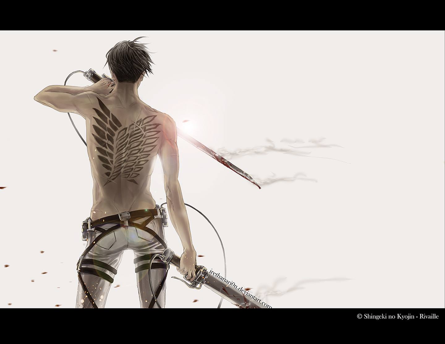 hd wallpaper: Cool Levi Blade Shingeki no Kyojin 1451