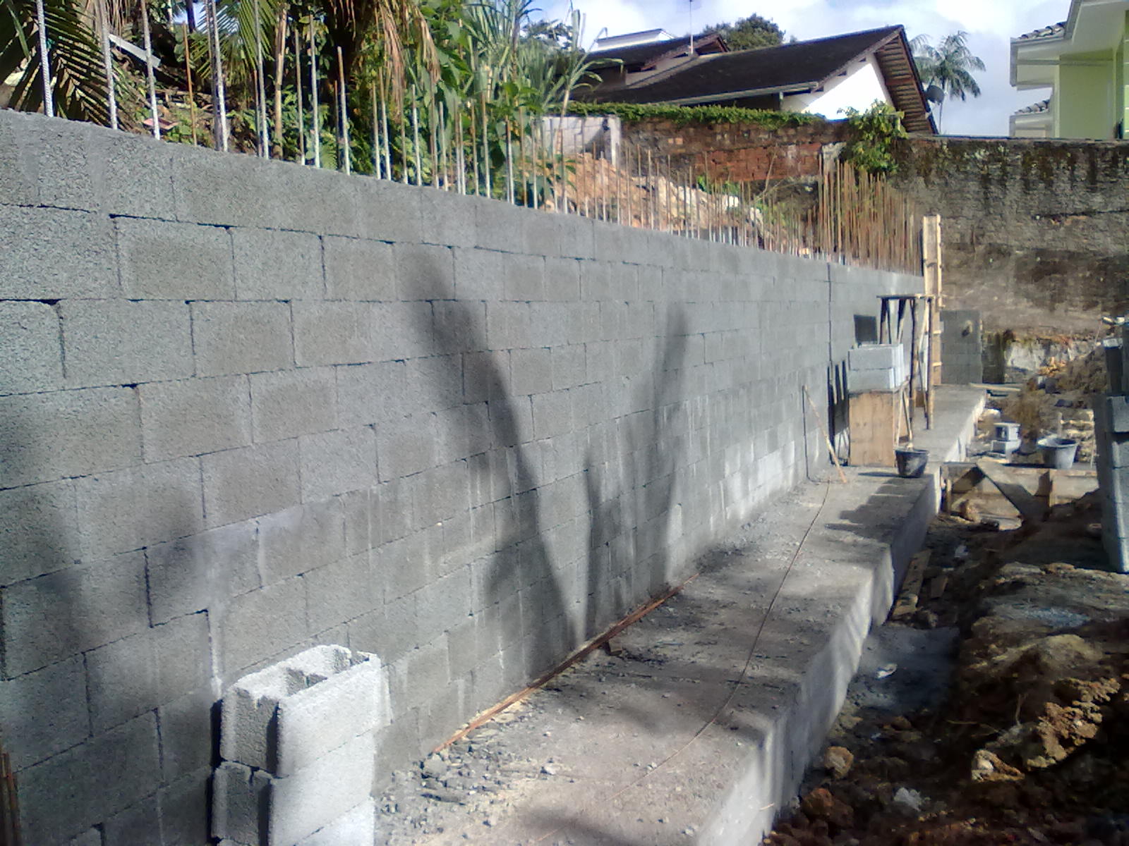 Engenharia Civil - Projetos em geral e Cálculo Estrutural: Muro de ...