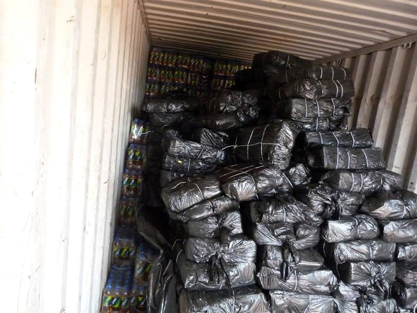 Photos: Nigeria Customs impounds contraband goods worth over N1Billion