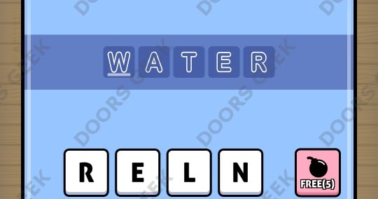 Escape Room: Mystery Word Level 58 Answer ~ Doors Geek