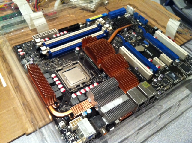 Mineral Oil PC: New Motherboard