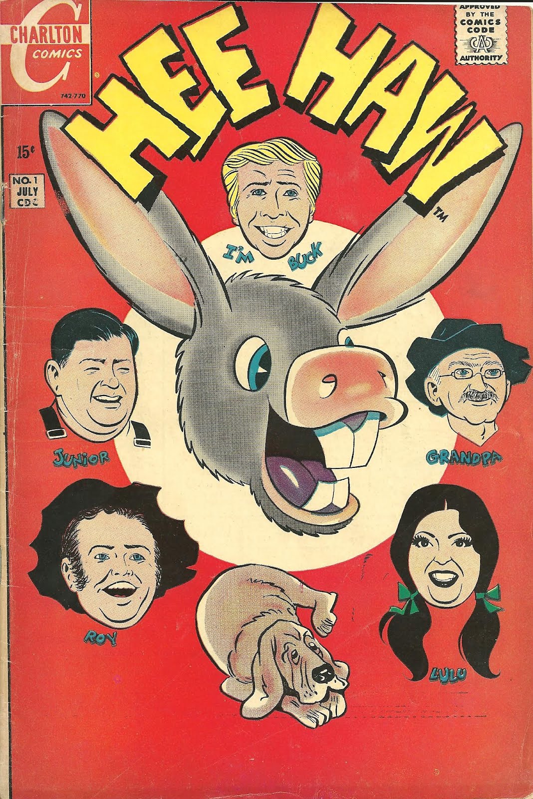 THE CHARLTON COMICS READING LIBRARY: HEE HAW #1 July 1970