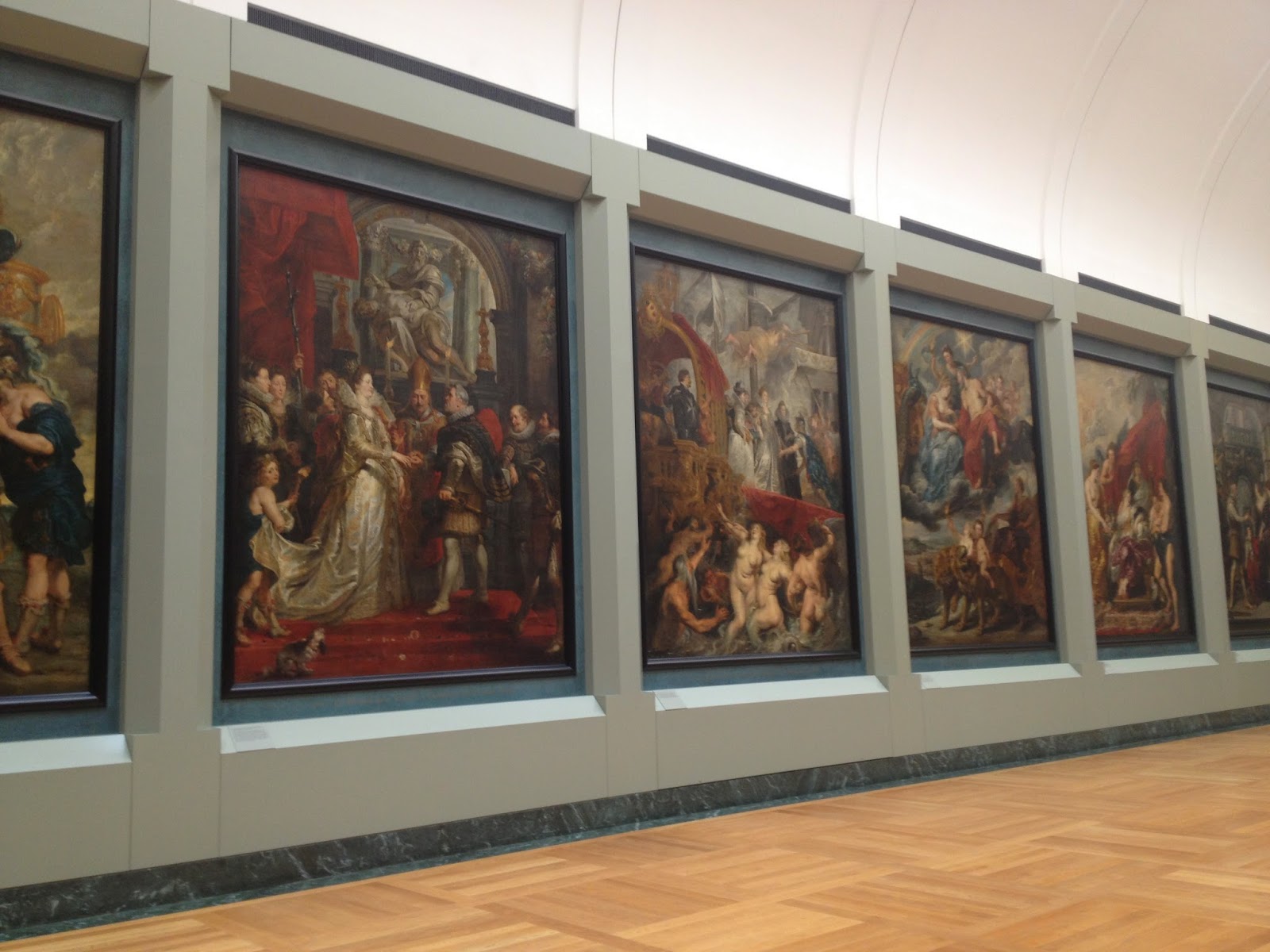 Me gusta y te lo cuento: Sala Rubens del Museo del Louvre (París ...