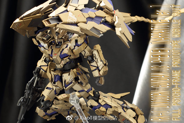 Custom Build: RG 1/144 Unicorn Gundam 03 Phenex (Narrative Ver.)