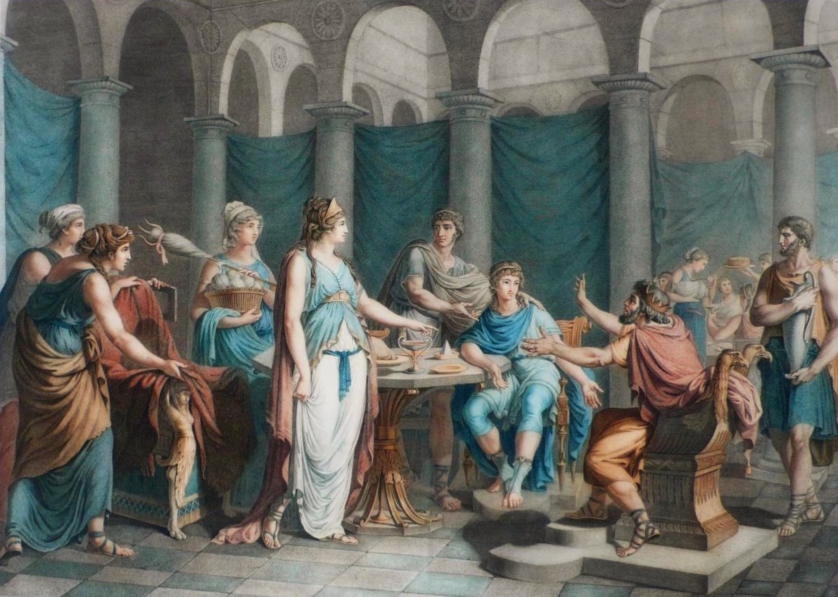 Telemachus And Odysseus