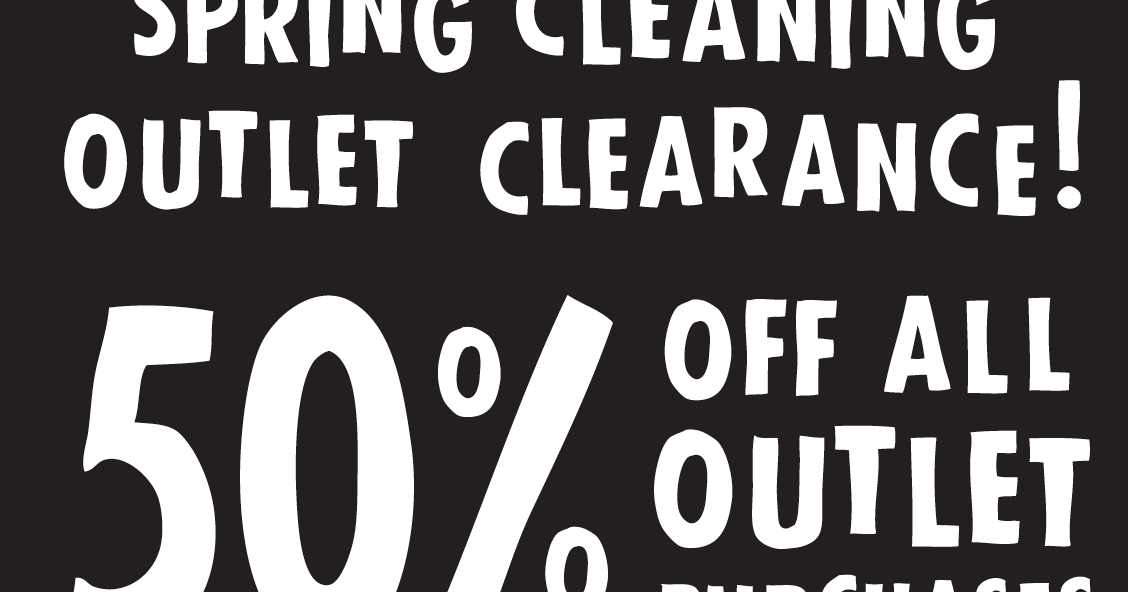 5PREVIEW ARCHIVE BLOG: SALE: Spring Cleaning Outlet sale!!!