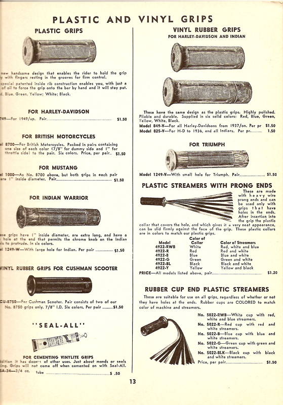 American Motorcycles Norway / Veteran-Mc.com: Beck grips