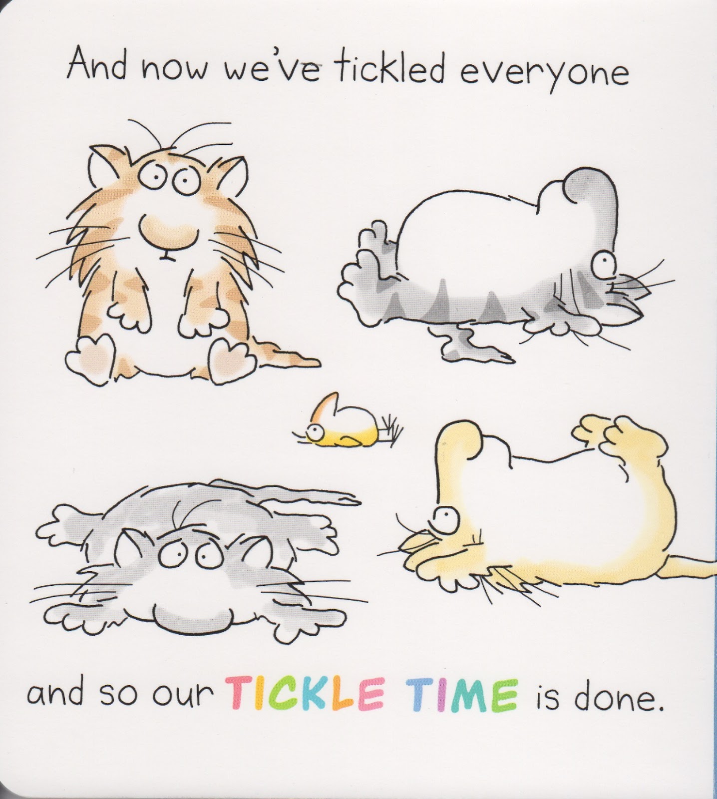 ANNIE AND AUNT: Tickle break