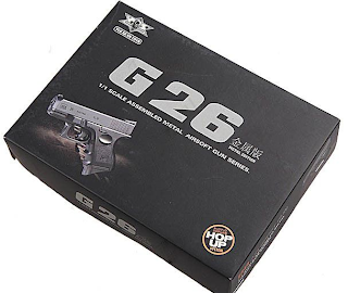 GATE - Tramandaí: Airsoft - Glock G26 Metal Escala 1/1 COMBAT FORCE