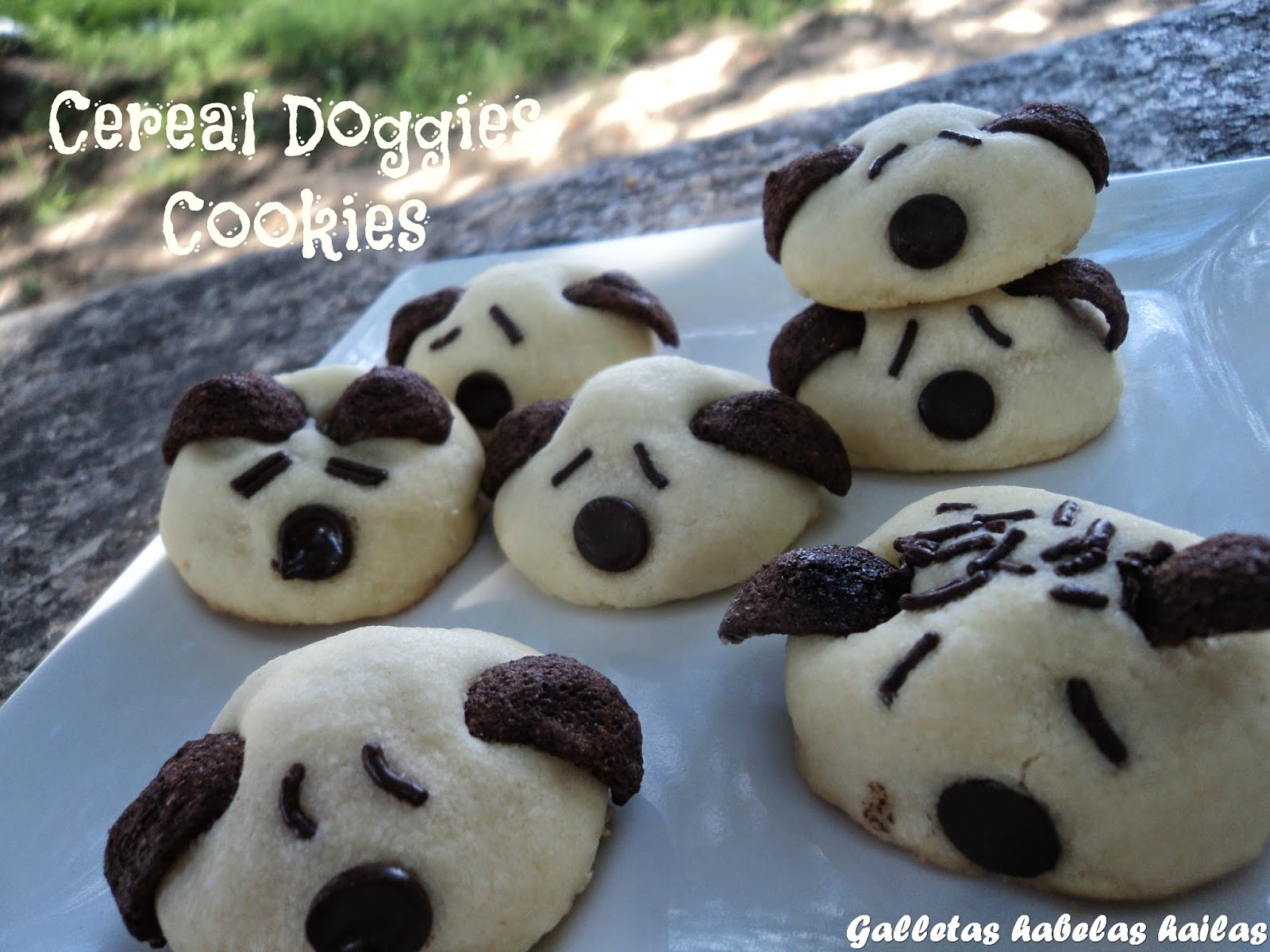 Galletas habelas hailas: Cereal Doggies Cookies :)