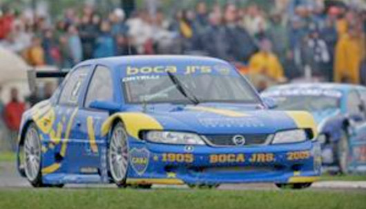 Imborrable Boca: El auto de Boca en el Top Race
