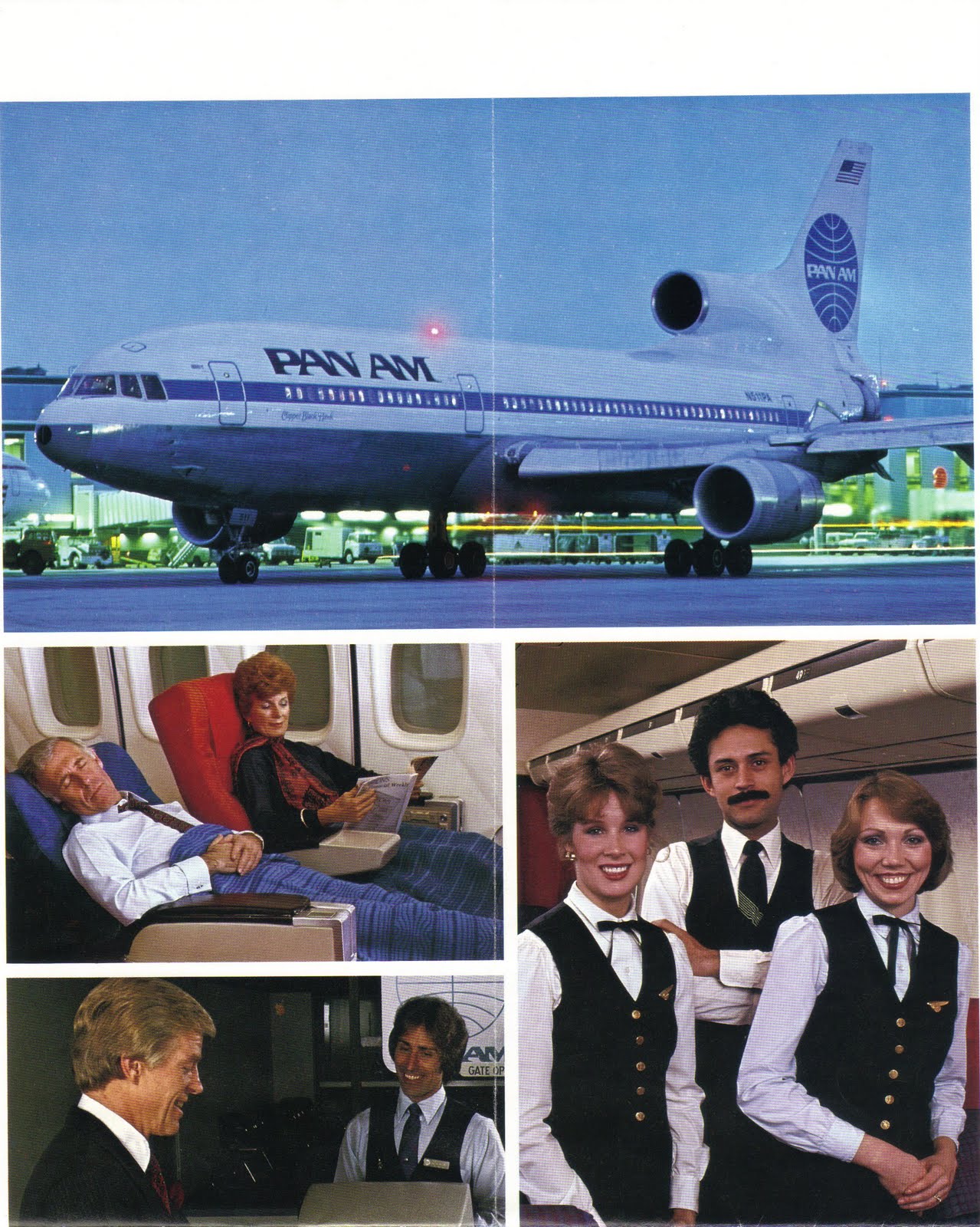 Airlines Past & Present: Pan Am Clipper & Economy Class
