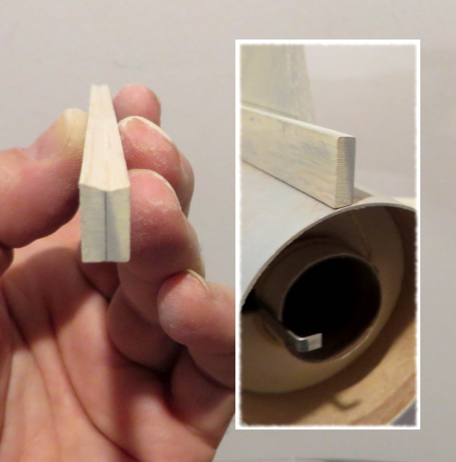 Model Rocket Building: Goony X-15, Part 4, Strake and Fin Root Edge Fitting