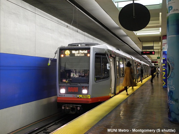 Robert Schwandl's Urban Rail Blog: SAN FRANCISCO Muni Metro & BART