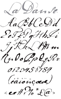 Calligraphy Alphabet : Latin Alphabet