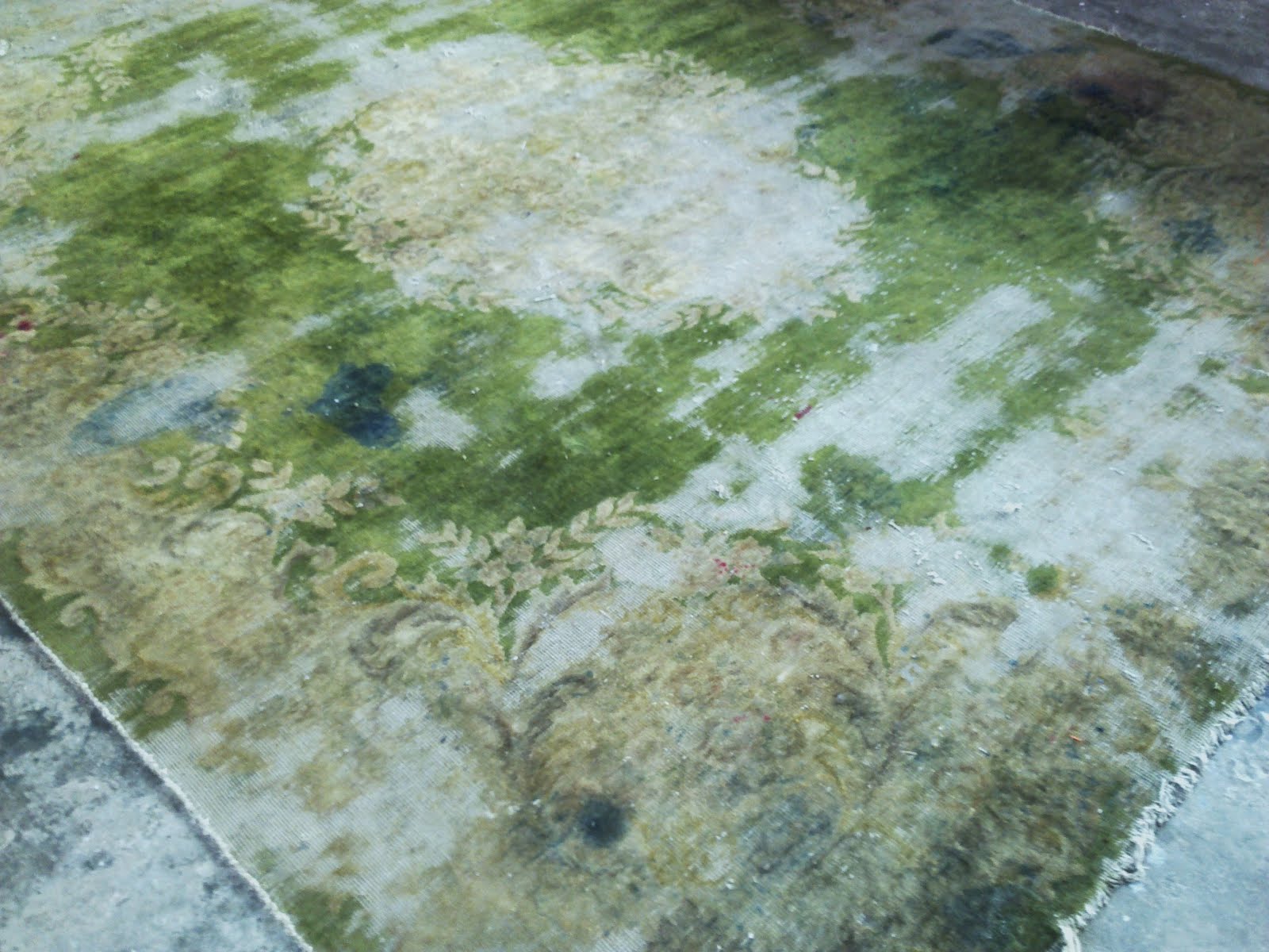 Tulsiram Rugs: a REAL worn out rug !!!!!!! ENJOY