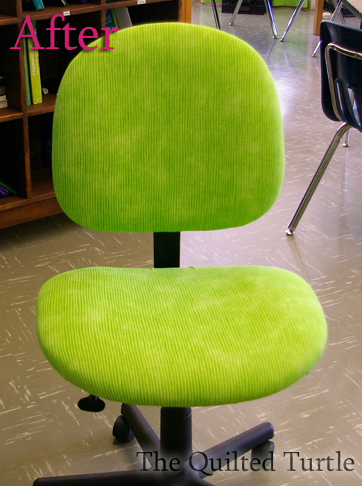 The Quilted Turtle: Classroom Redo: Chair