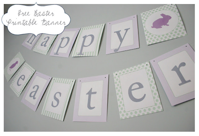 Nellie Design: FREE Printables! Easter Party Decor