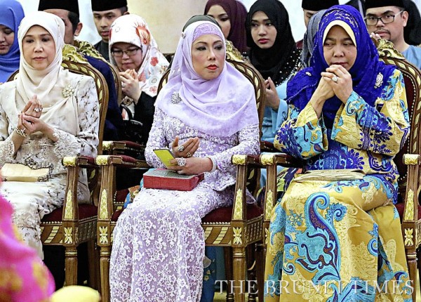 Powdering Ceremony for HRH Princess Amal Rakiah's Daughter