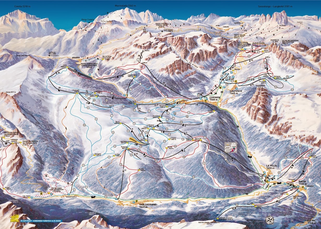 World Ski Resort: Alta Badia