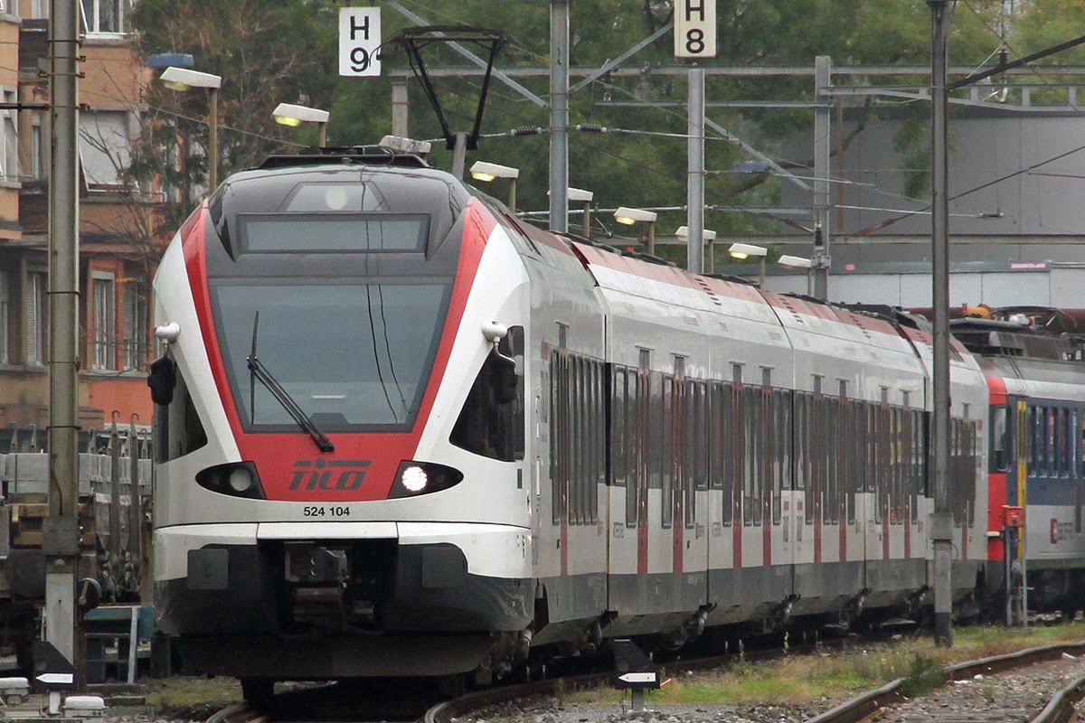 Planes and Trains - Trains: TILO / RABe 524 104-2