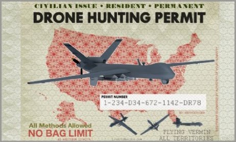 GENKAKU-AGAIN (adam fisher): drone hunting permit