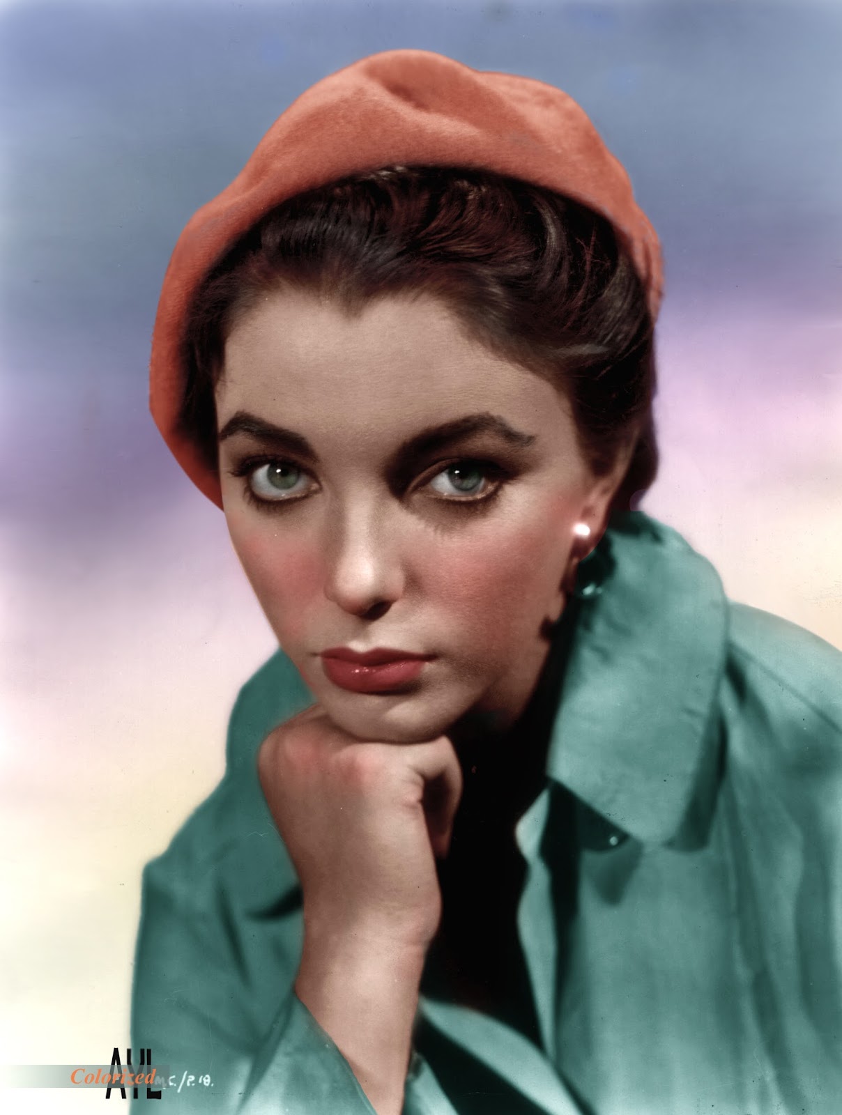 Colors for a Bygone Era: Joan Collins in the 50s