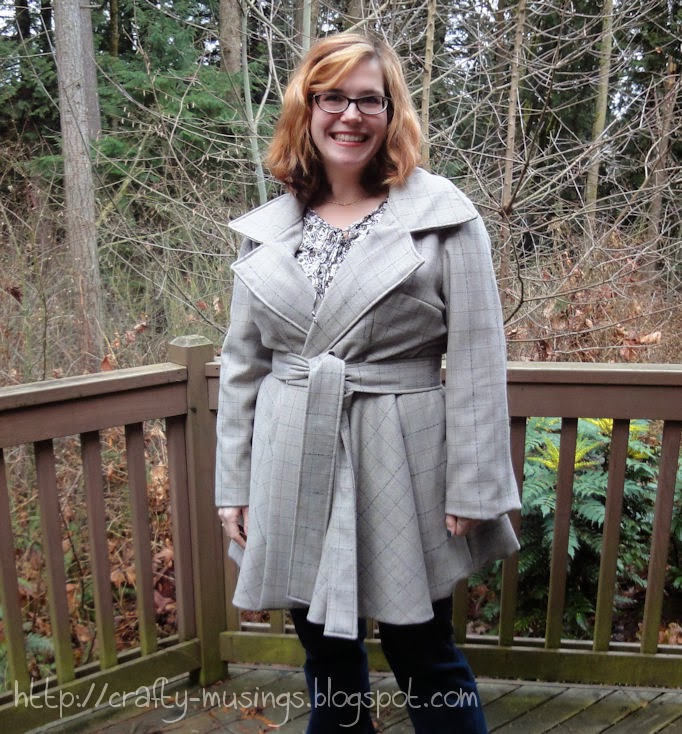 Crafty Musings: McCall's 6442: A Coat!