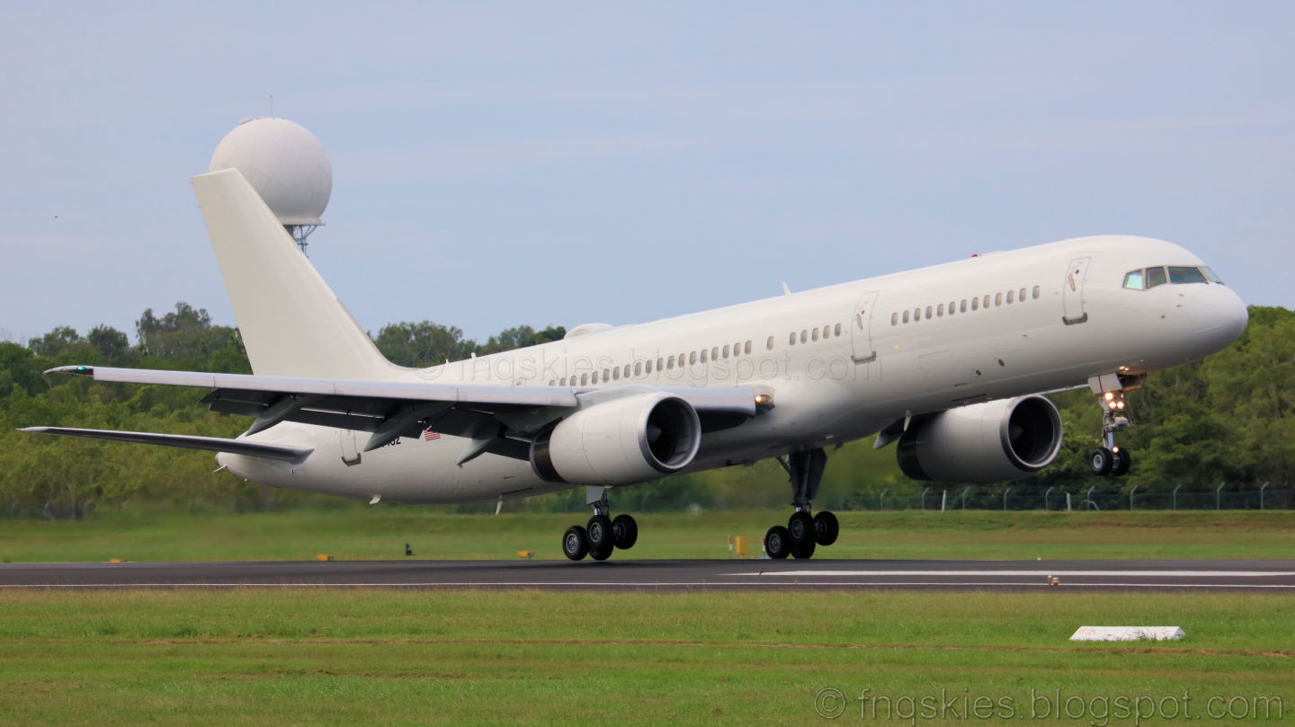 Far North Queensland Skies: USAF C-32B 02-4452
