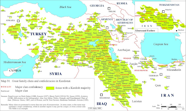 Corduene: Kurdish Tribes Y-DNA Haplogroups