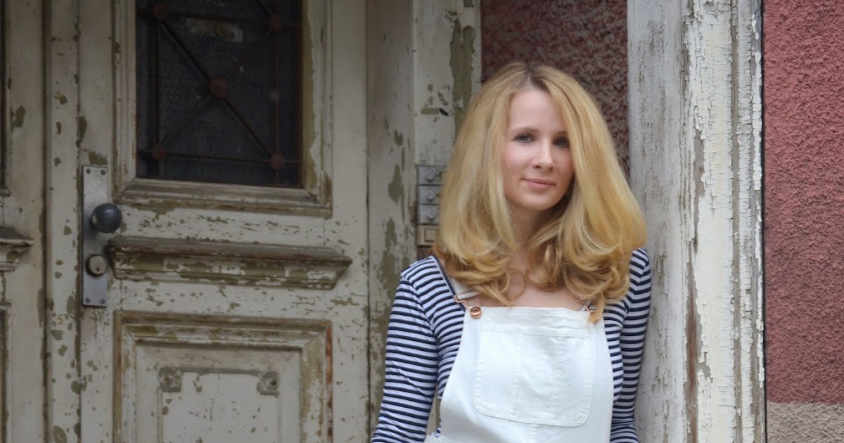 OOTD: White Denim Overall | Melina Alt