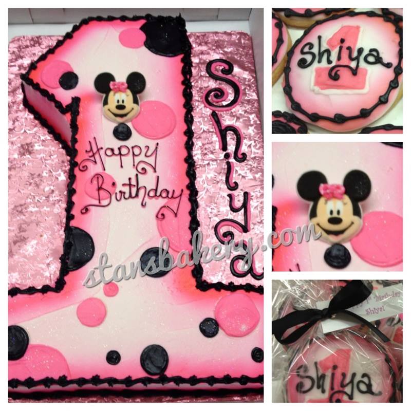 Leslie's Cool Cakes from Stan's Northfield Bakery: Minnie Mouse First ...