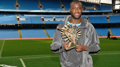 Yaya Toure wins BBC African Footballer of the year award