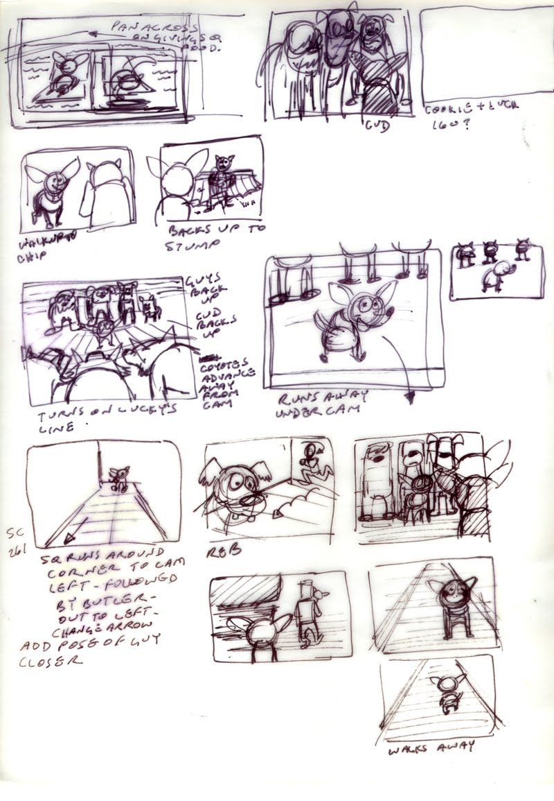 Swinton Scott drawings and other creativity: Storyboard Thumbnails
