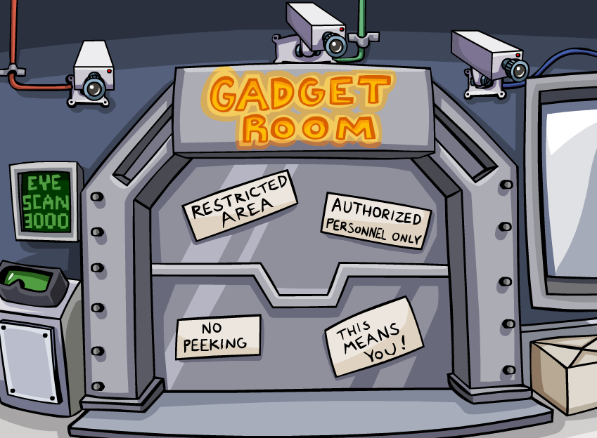 Chill's Club Penguin Opinions : Gadget Room is back?