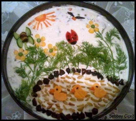 Şebboy Çiçeği: Şık Salata Sunumları