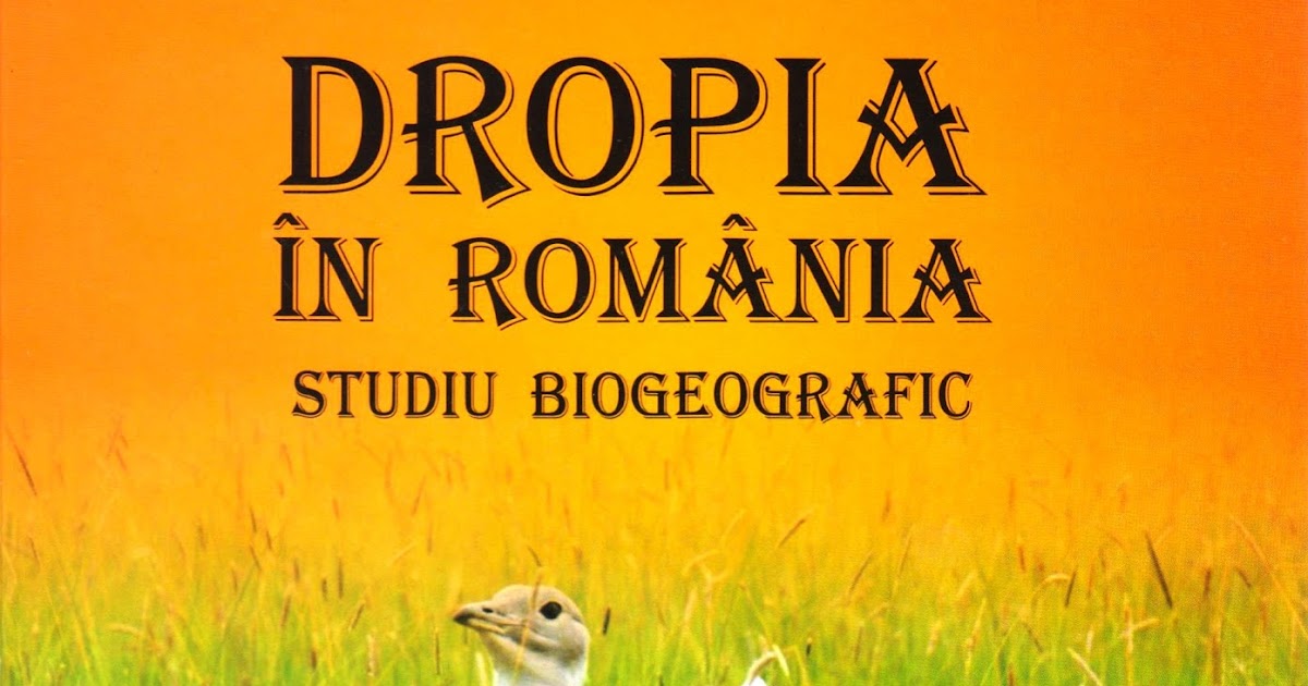 Jurnalul Venatorilor: Dropia în România: cronica unei dispariții sau ...