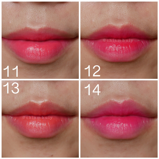 LANEIGE Two-Tone Lip Bar + Two-Tone Shadow Bar swatches - Celine Chiam ...