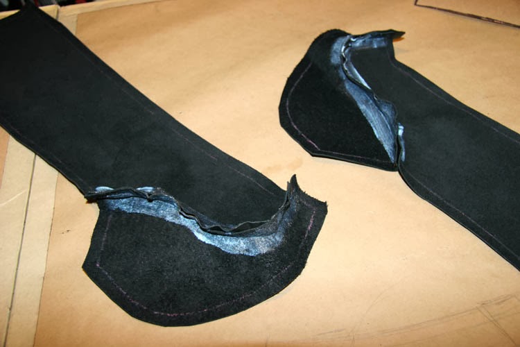 A fetish leathercrafters journal: Making the Boot Binder Pattern