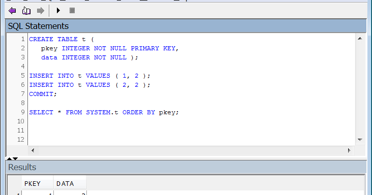 SQL Anywhere: Example: CREATE EXISTING Proxy Table On HANA