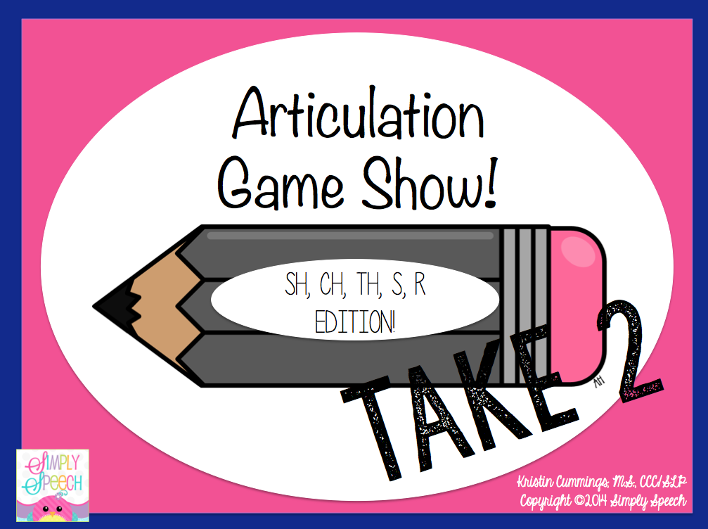 Articulation Game Show | Simply Speech