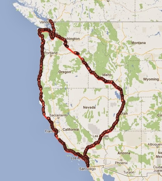 9 Day Motorcycle Trip along the PCH | Adventure Rider