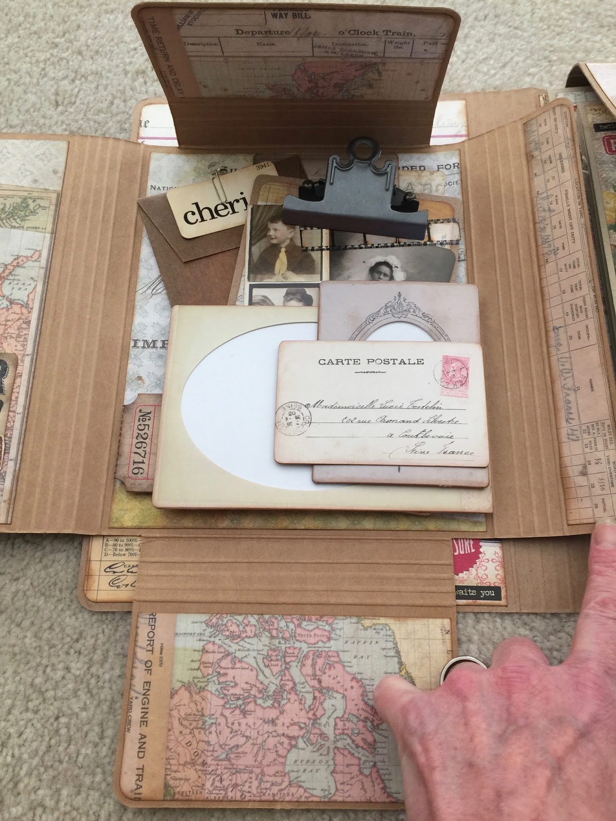 A Creative Operation: Folio in a Folio Album