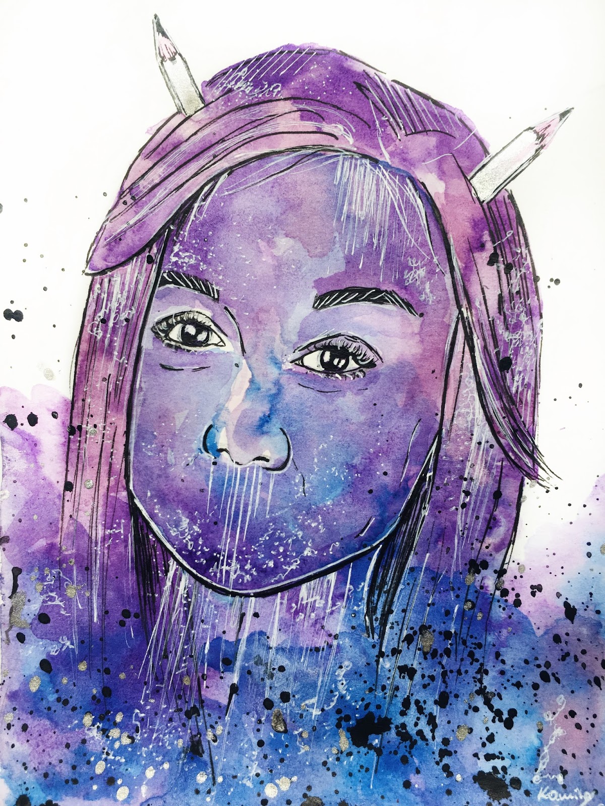 Rysunki Youtuberki Sami