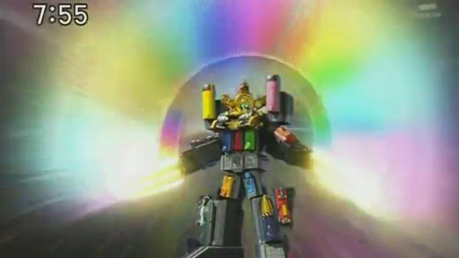 Ressha Sentai ToQger Episode 36 Mecha Battle Clip - JEFusion