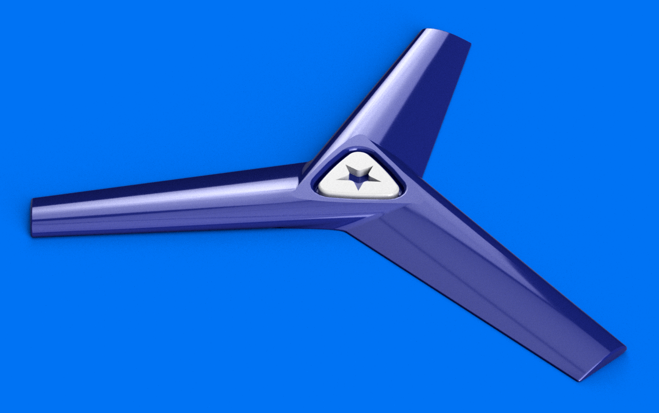 The Tinkers Workshop: 3D Printed Three Bladed Boomerang Project!